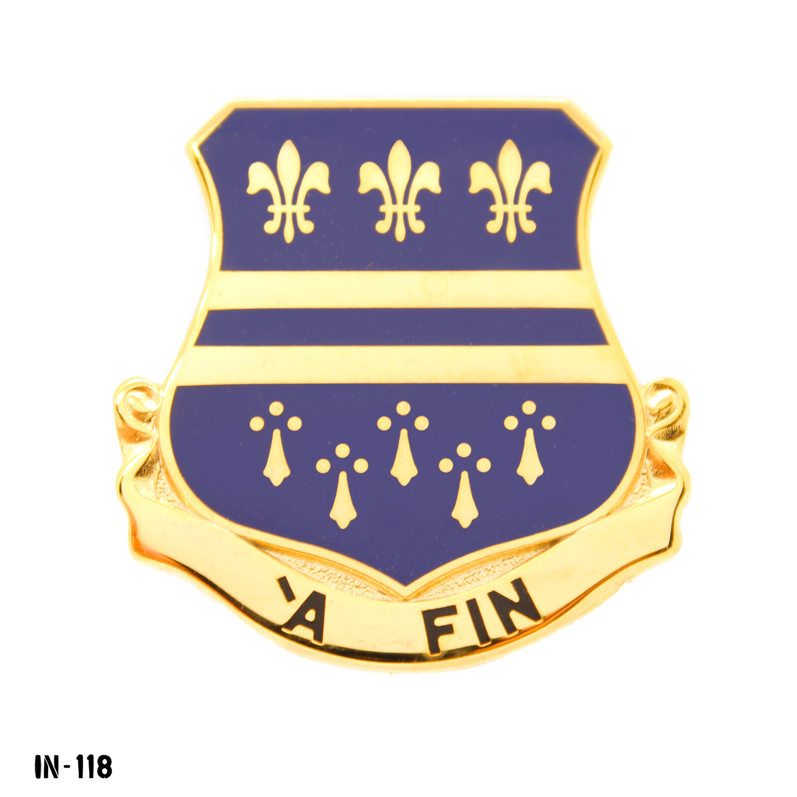 US Army DUI Pin ~ 335th Infantry Regiment "A Fin" ~ NOS Vanguard USA | eBay