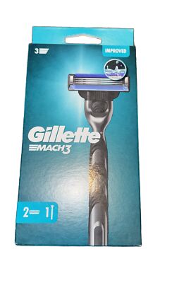 Gillette Razors & Replacement Blades Packs (Mach3 Fusion Sensitive ...