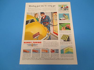 1948 Bundy Tubing Why Bundyweld Is Better Tubing Detroit MI Color Print ...