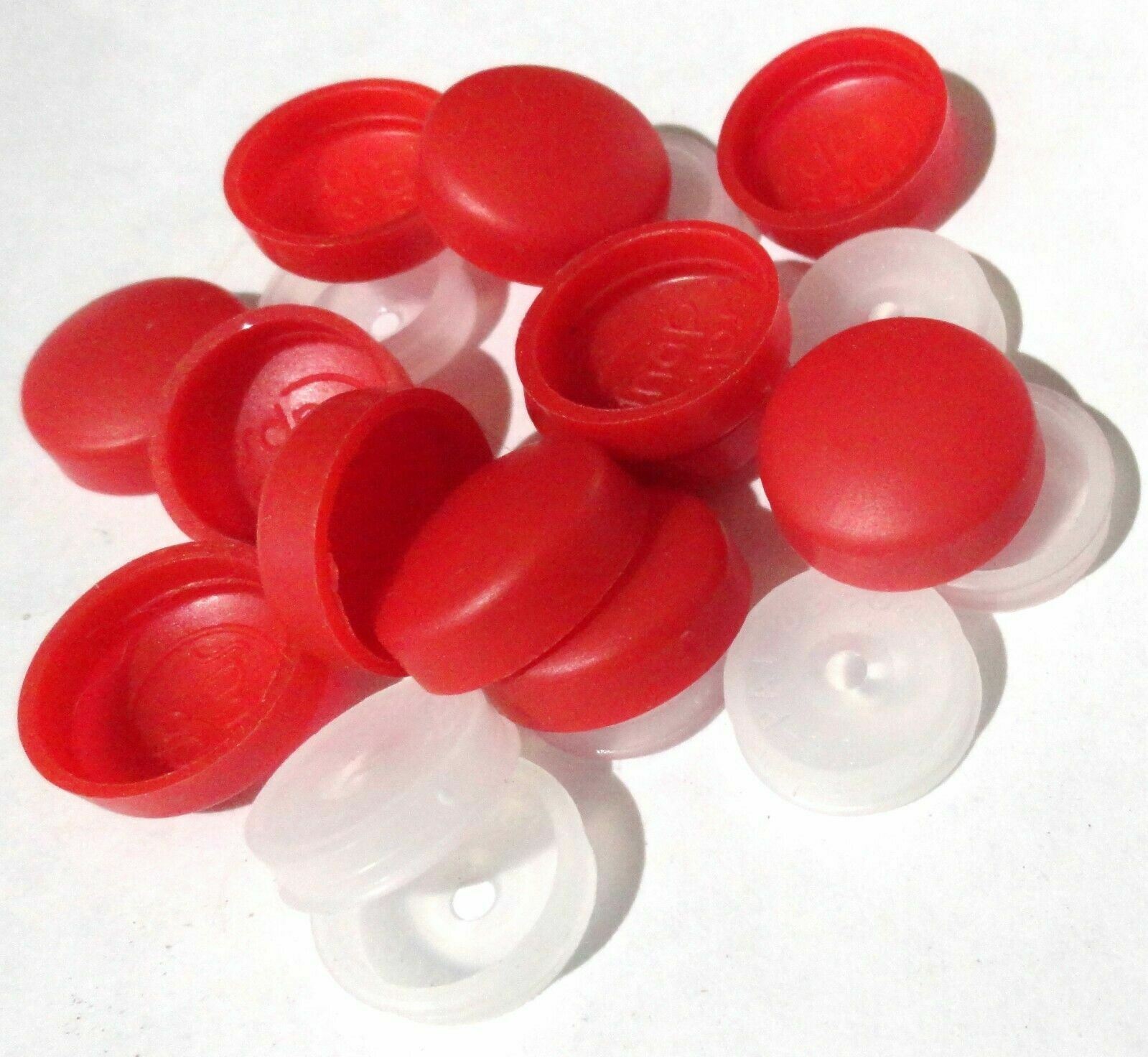 screw head cover sets(10) smith red #10 #12 M5 flat back screws for ...