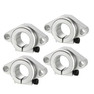 4PCS SHF20 Linear Motion Rail Clamping Rod Rail Guide Support for 20mm ...