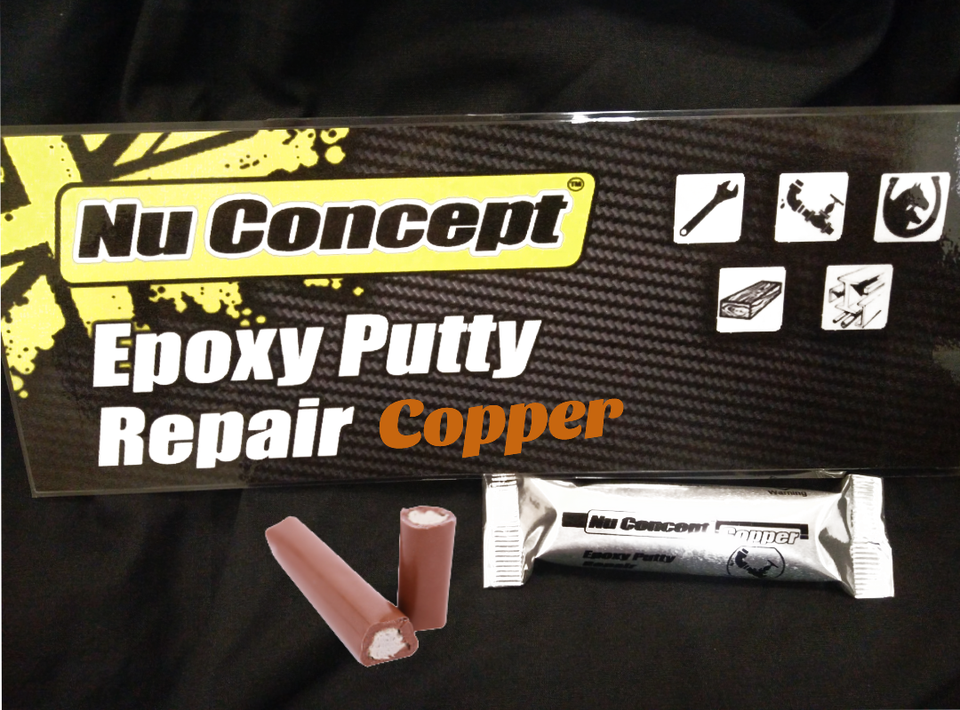 Copper epoxy putty stick filler metal underwater leak repair pipes ...