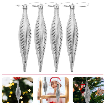 4 Pcs Xmas Party Props Xmas Hanging Props Party Ornament Christmas | eBay