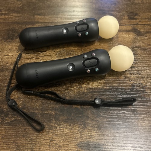 Pair Of Sony PlayStation 4/5 VR Move Motion Controllers PSVR PS4/PS5 ...