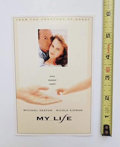 ORIGINAL 1993 MY LIFE MOVIE SCREENING TICKET MICHAEL KEATON NICOLE ...