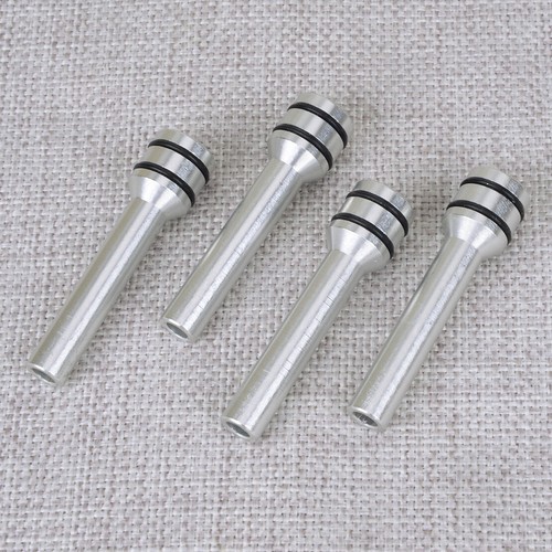 4 x Aluminum Alloy Car Door Lock Knobs Pull Knobs Door Pins Silver Hot ...
