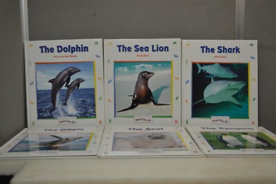 Reader's Digest Animal Close - ups kids books lot of 6 "Ocean creatures ...