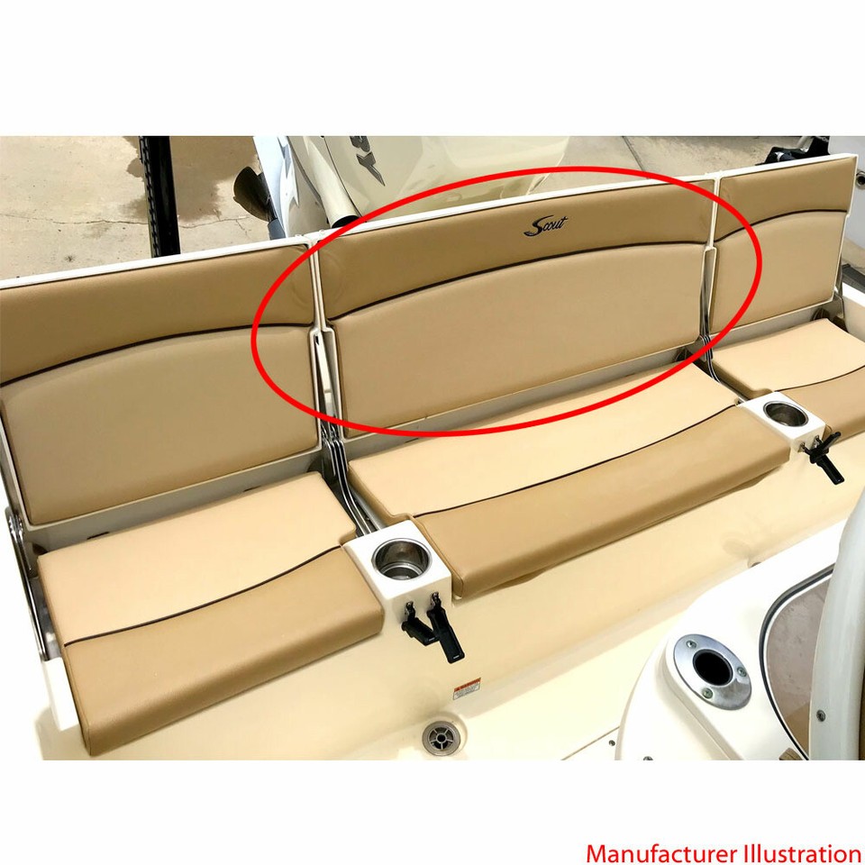 Scout Boat Stern Seat Backrest Cushion UH4297F | 251 XS Sand Beige | eBay