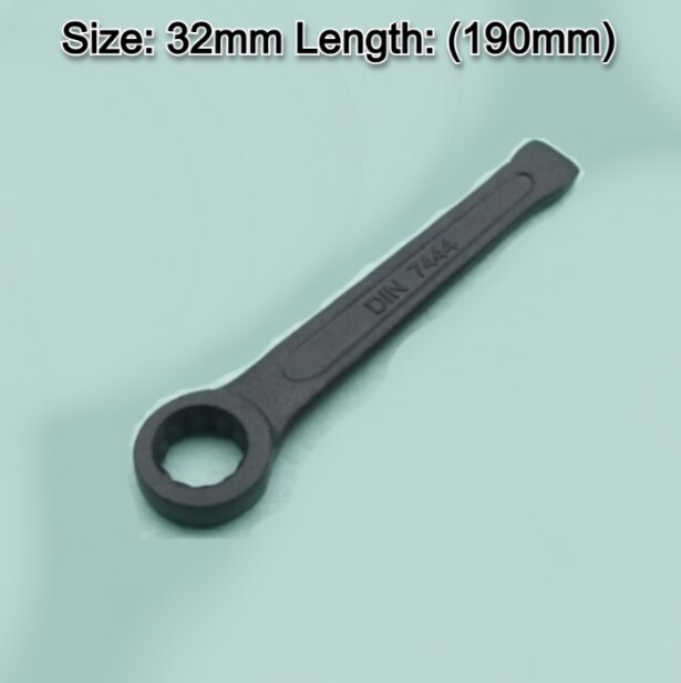 SLOGGING RING SPANNER SET BI-HEX 12 SIDED METRIC BOX END WRENCH SPANNER ...