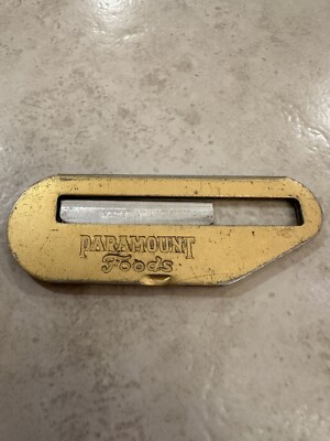 Vintage Box Cutter Paramount Foods | eBay