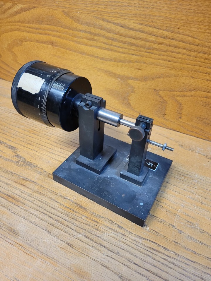 BOECKELER INSTRUMENTS Manual Micrometer On Custom Brass Base | eBay