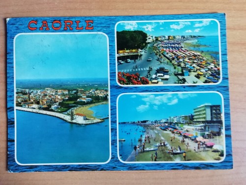 cartolina ITALIA VENEZIA CAORLE SALUTI VEDUTINE Italy postcard | eBay