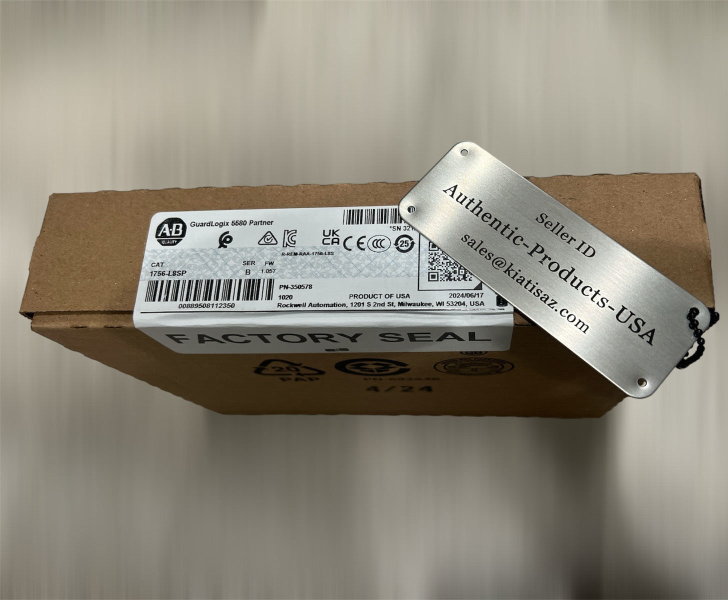 NEW SEALEDAllen-Bradley 1756-L8SP GuardLogix 5580 L8 Safety Partner | eBay