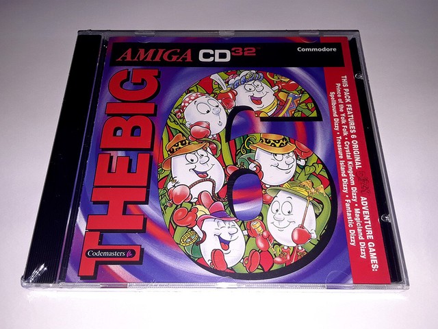 The Big 6 Dizzy Commodore Amiga Cd32 Boxed Tested for sale online | eBay