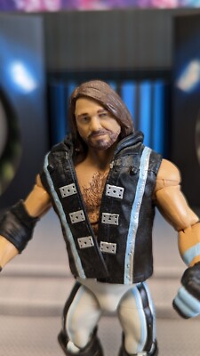 AJ Styles WWE Mattel Elite Poseable Action Figure Bullet Club (not AEW ...