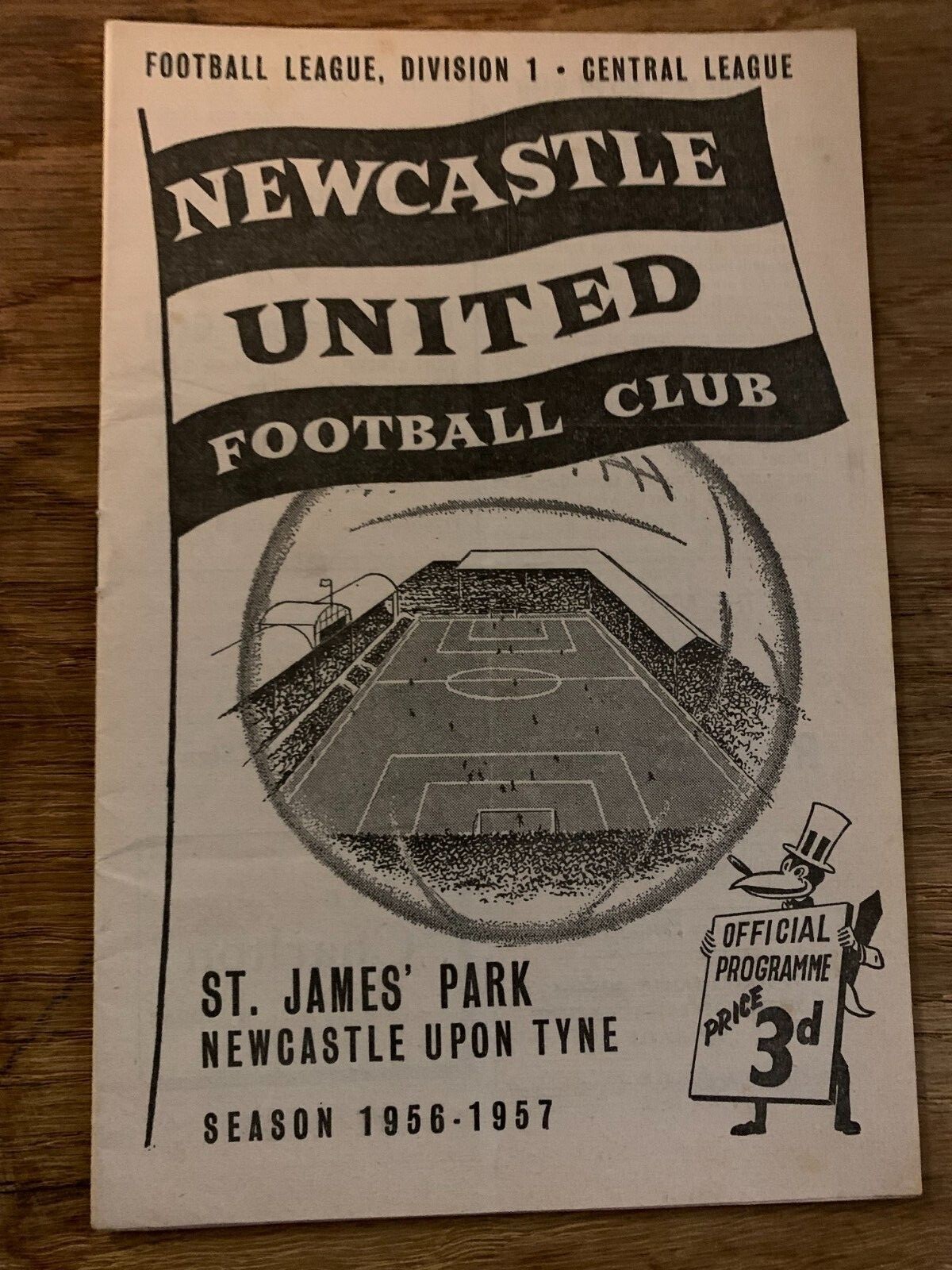 Newcastle United Home Programmes 1950s | eBay