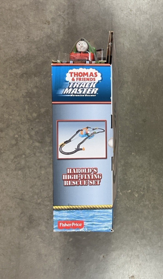Thomas & Friends Trackmaster Harold’s High Flying Rescue Set Fisher ...