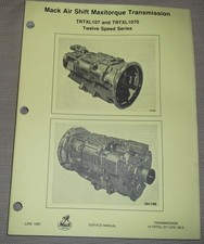 Mack Transmission 12 Speed TRTXL 1070 Shift Pattern 9RJ44M3 for sale ...
