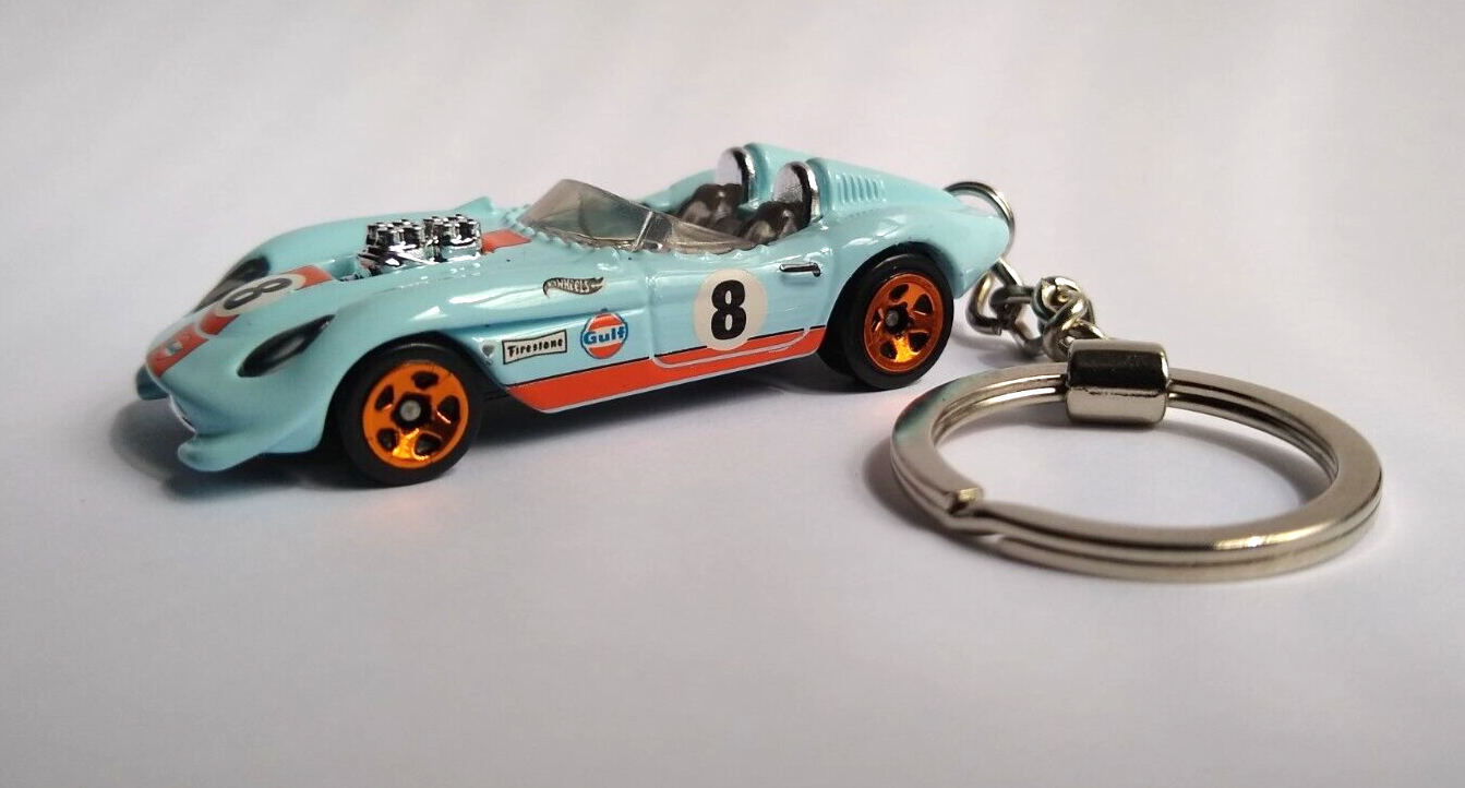 Hot Wheels Keyring Keychain Gulf Glory Chaser | eBay