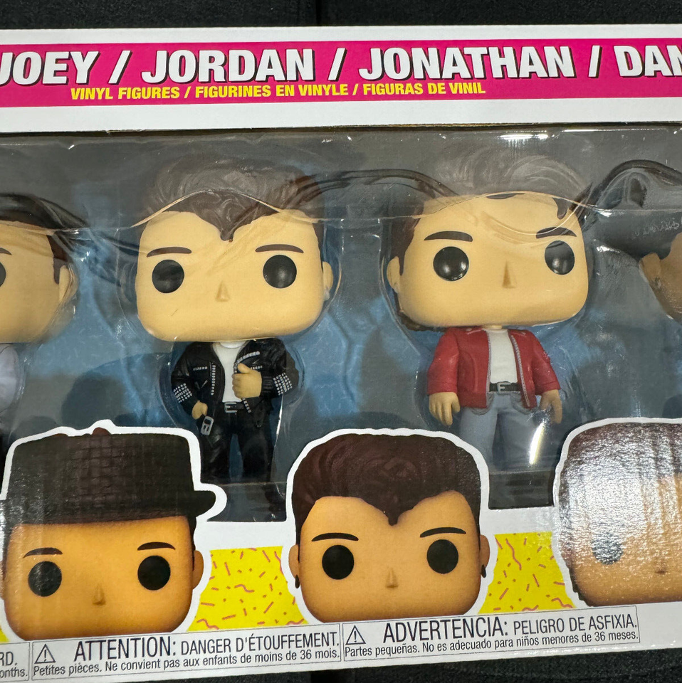 Funko Pop! New Kids on the Block 5 pack Walmart Excl Mint NKOTB w ...