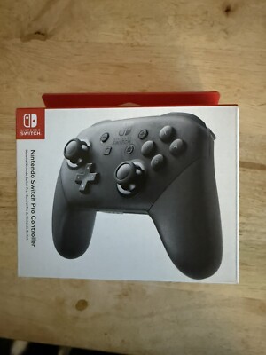 Nintendo Switch Wireless Pro Controller - Black | eBay