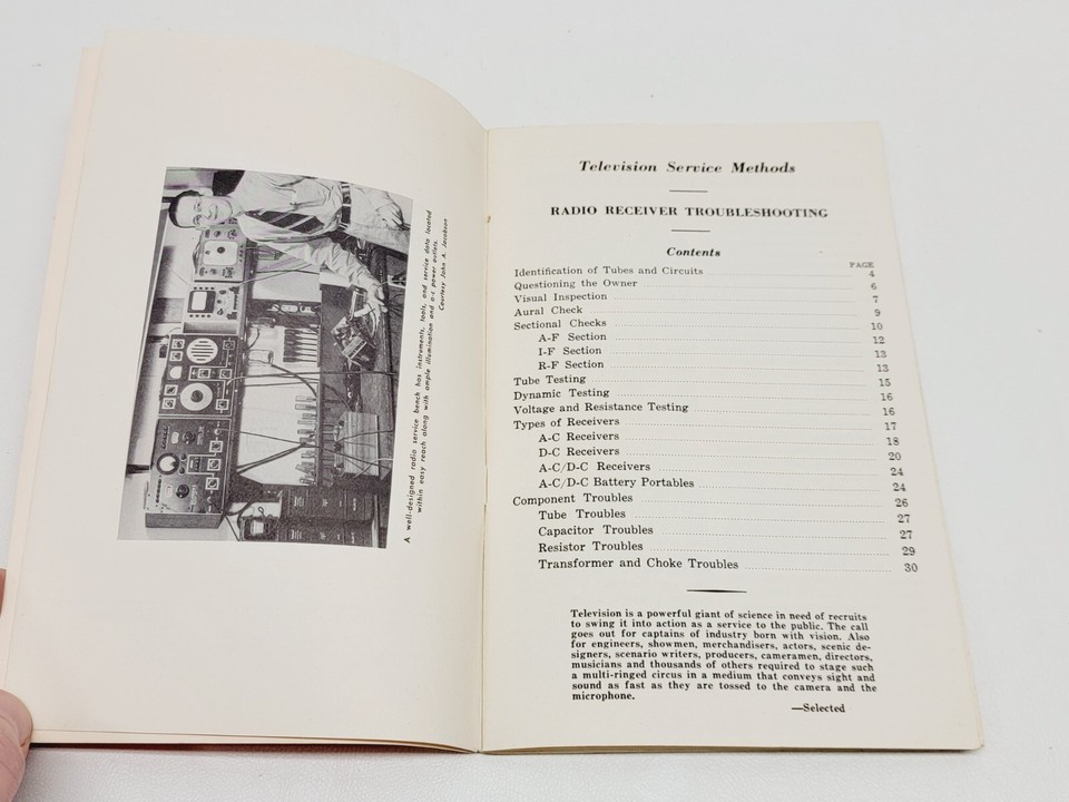 Vintage 1955 DeVry Technical Institute Electronics Course Books 20 ...