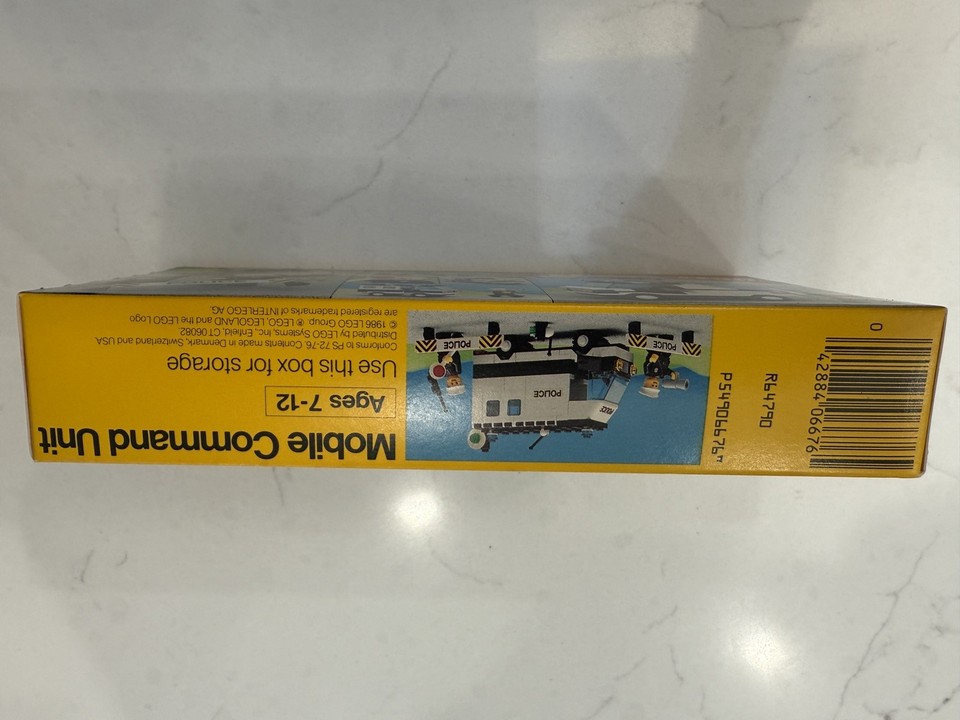 LEGO 6676 Mobile Command Unit – 1986 Town – Brand New Sealed – Rare ...