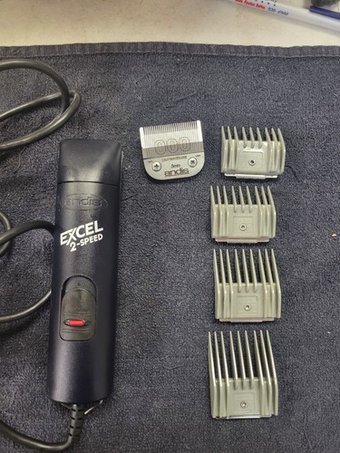 Andis Excel 2 speed barber clipper Used | eBay