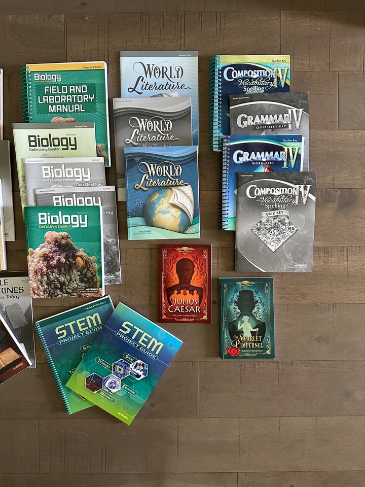 Abeka 10th Grade Lot / Homeschool Curriculum Bundle / Great Condition ...