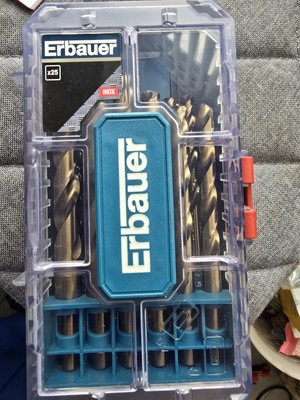 Erbauer 25 piece Round Drill bit set | eBay UK