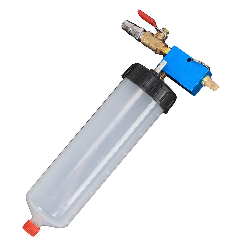 Universal Brake Bleeder Tool Vacuum Pump Kit w/ Tank for Auto Truck ...