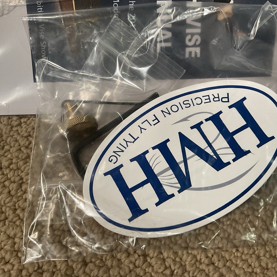 HMH TRV Rotary Fly Tying Vise Mint In Box 12011 | eBay