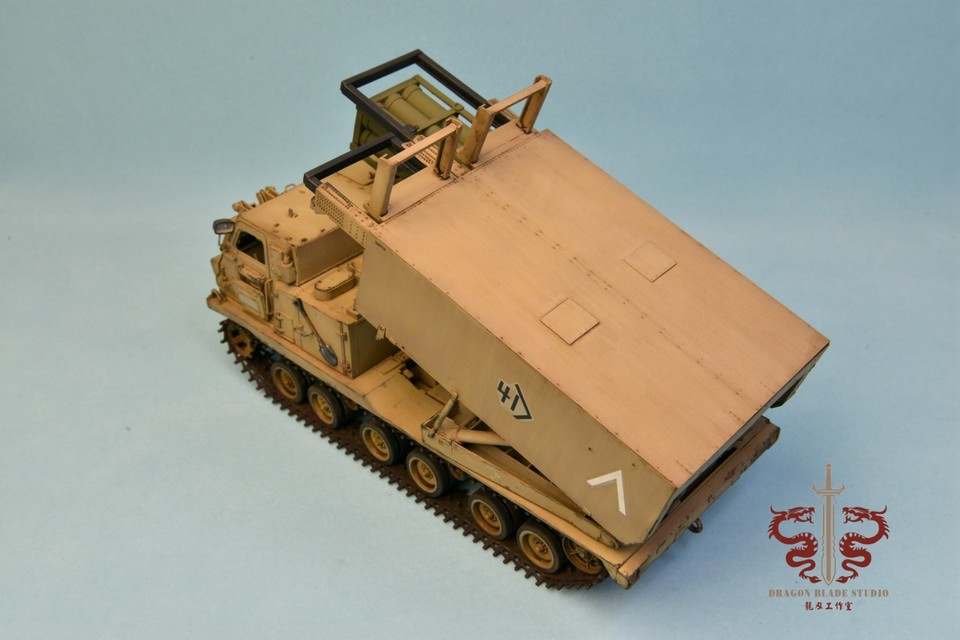 Built Model 1/35 M270 MLRS w/M26 Rocket Pods Finished | eBay