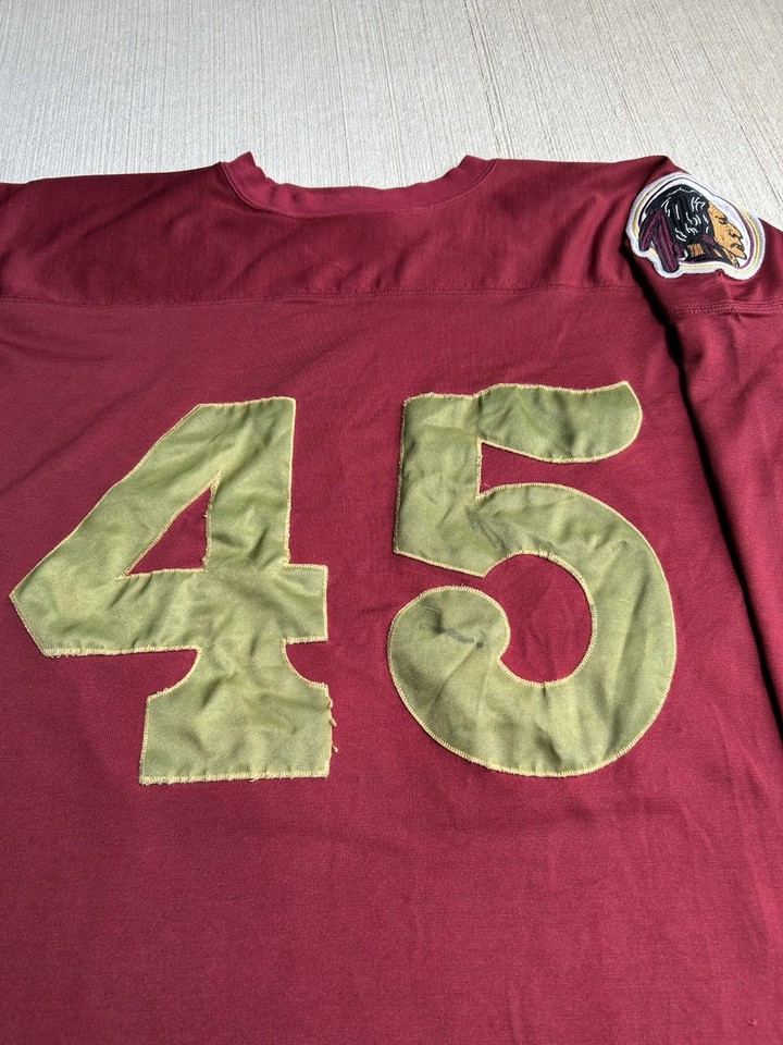 Washington Redskins 1937 Stall & Dean NFL Football Jersey Size XL | eBay