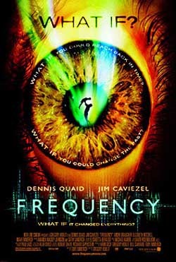 FREQUENCY- original rolled Movie Poster- DENNIS QUAID | eBay