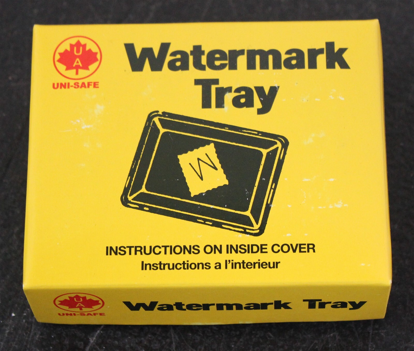 CKStamps : WATERMARK tray-FLAT BOTTOM, plastic tray Size is 7.5 cm. x ...