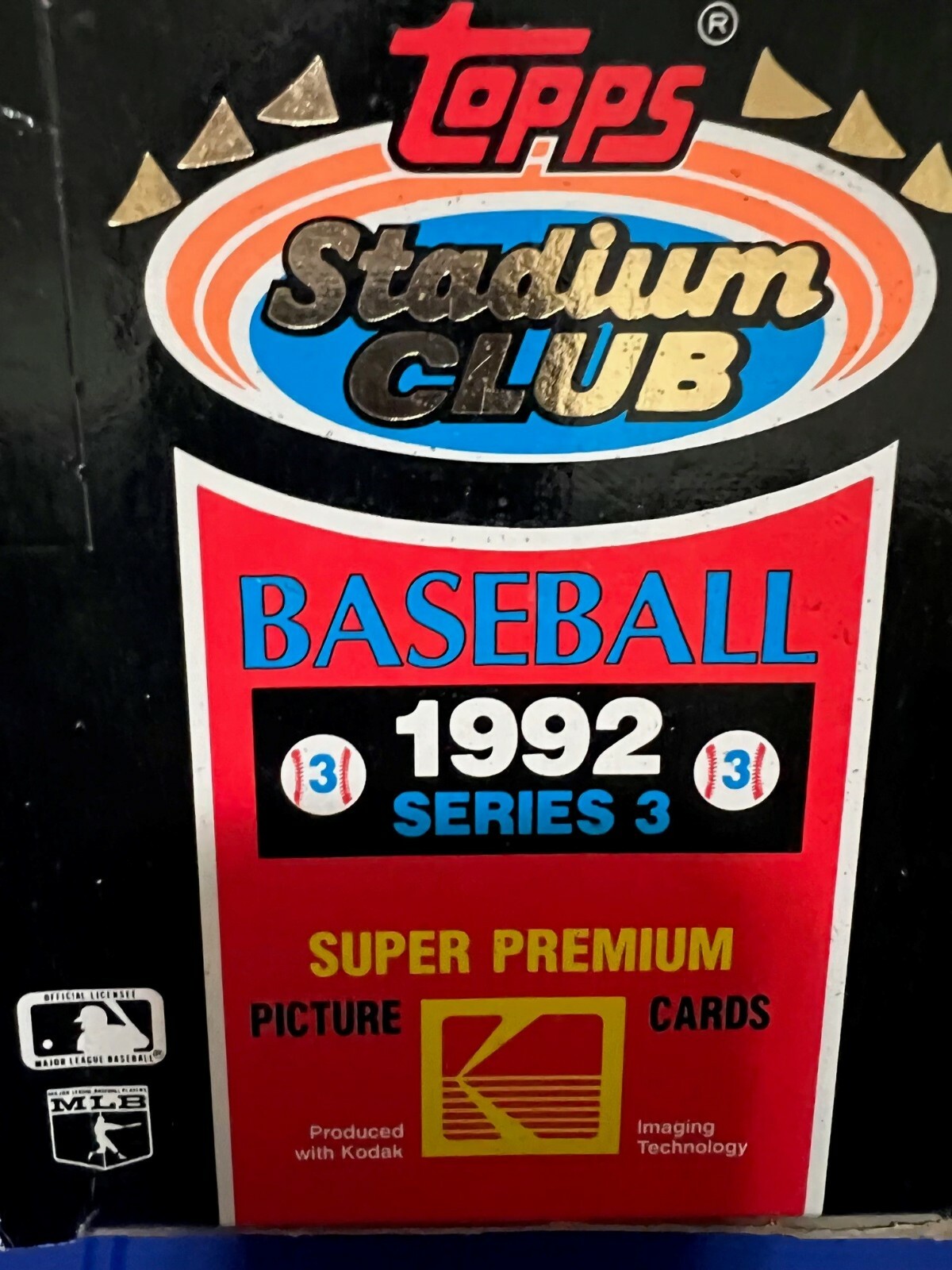 Topps Stadium Club 1992 baseball Cards Series 3 (2 packs) Premium ...