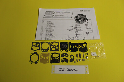 Blue Bird Brushcutter P28 P35 Carburetor Walbro WT741 Carb Kit | eBay