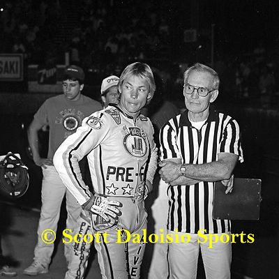 Original 1987 Mike Bast and Irwin Moon Costa Mesa Speedway Motorcycle ...
