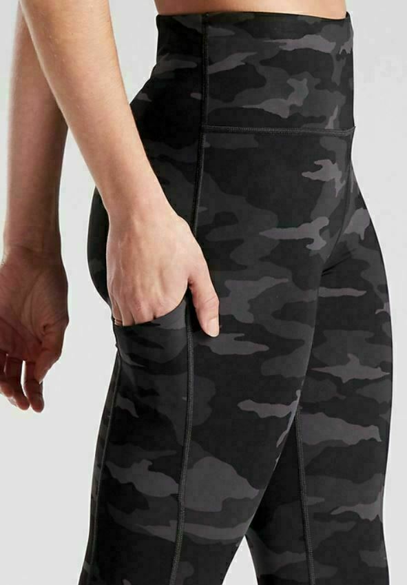 Athleta Ultimate Stash Pocket 7/8 Camo Tight Yoga Fitness Pant #531773 ...