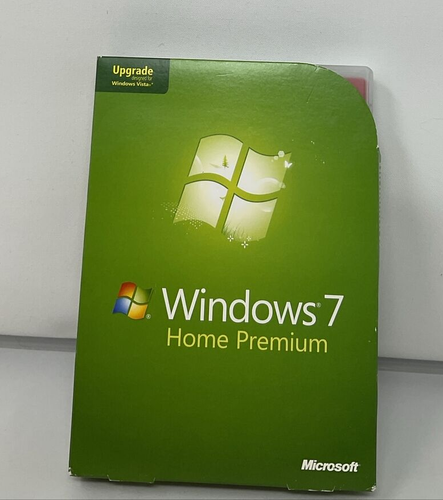 Microsoft Windows 7 Home Premium Full Version 32 / 64 Bit DVD w ...
