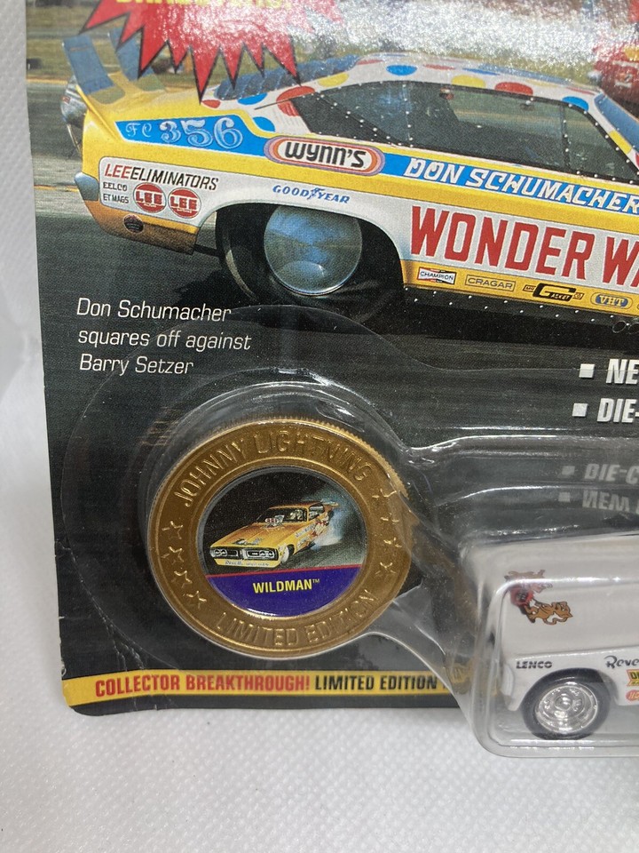 Johnny Lightning 1996 - Wildman Wild Willie Borsch Dragsters USA Drag ...