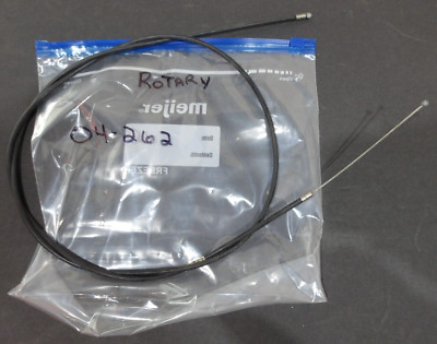 NOS Rotary 04-262 Throttle Cable 60" Control Cable Replacement Part | eBay