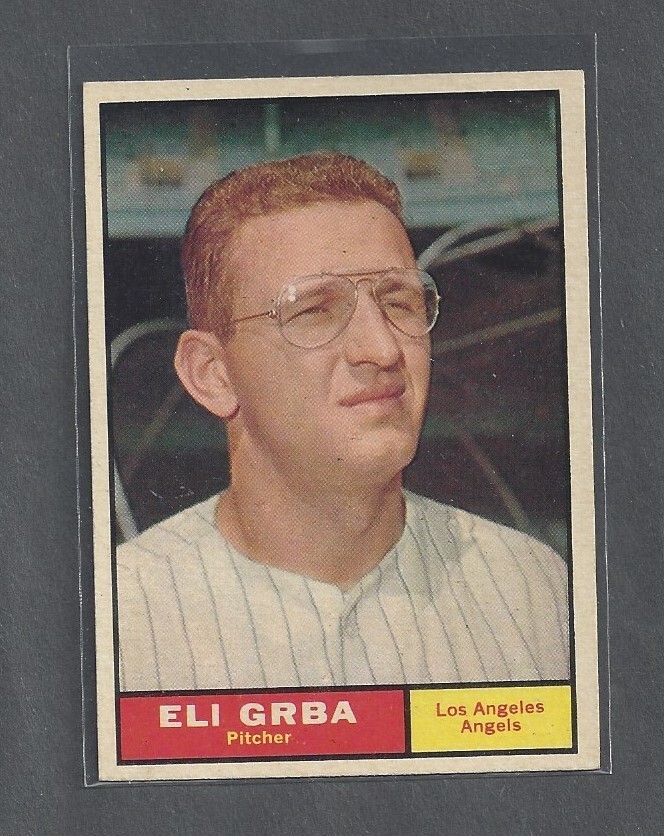 1961 Topps Baseball #121 Eli Grba EXMT 0121JR5 | eBay