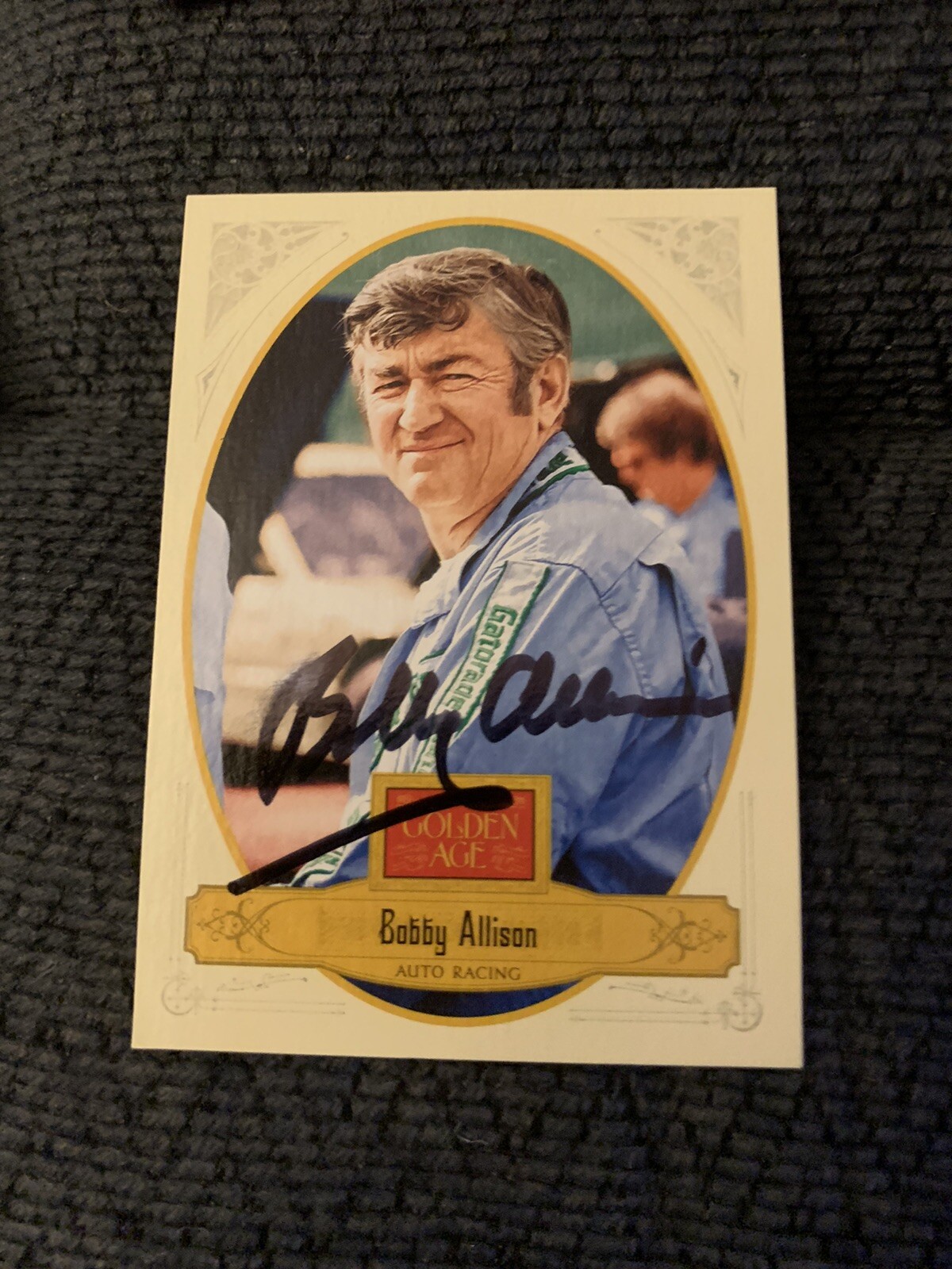 Signed Trading Card Autographed Bobby Allison | eBay