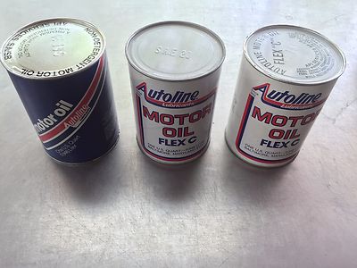 Vintage Antique Autoline Lubricants Motor Oil Baltimore Maryland Sign ...