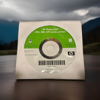 HP Photosmart 330, 380, 470 series printers (Win & Mac) Software ...