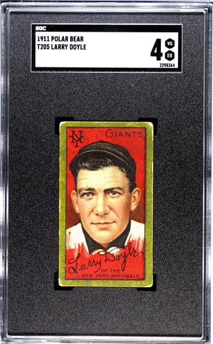 1911 T205 Larry Doyle Polar Bear SGC 4 | eBay