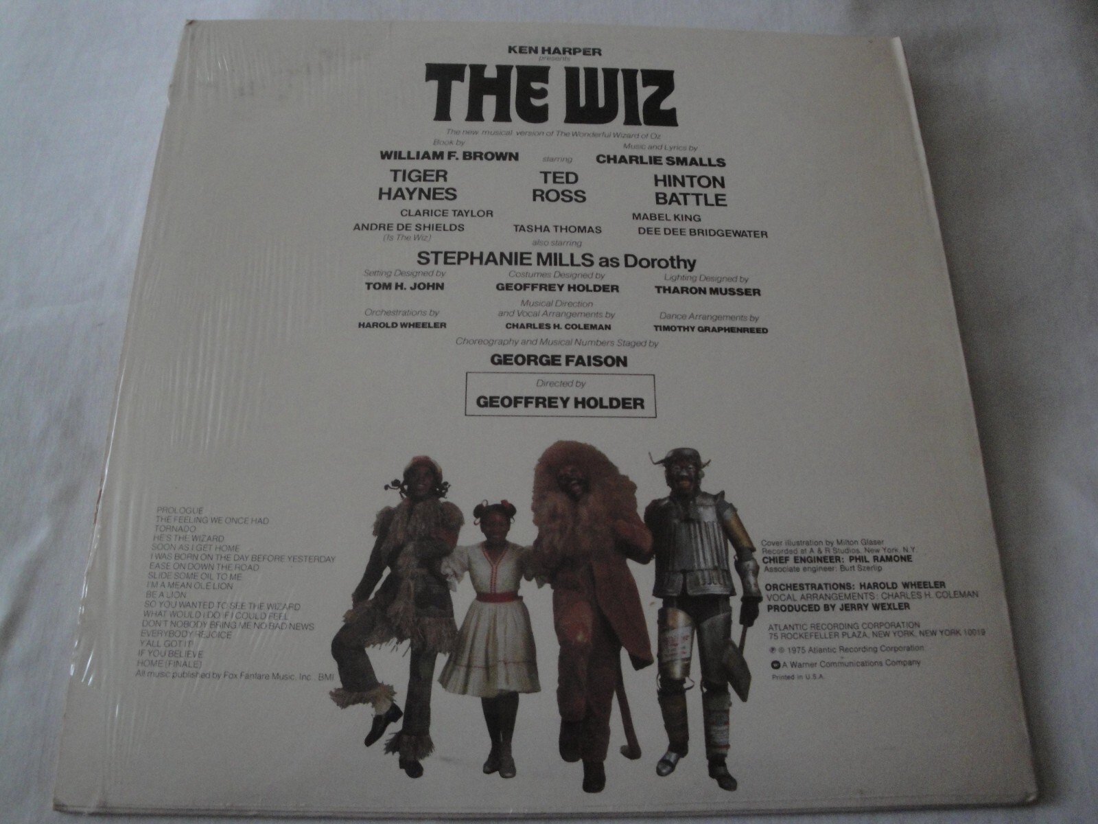 The Wiz: The Super Soul Musical Wonderful Wizard of Oz VINYL LP ALBUM ...