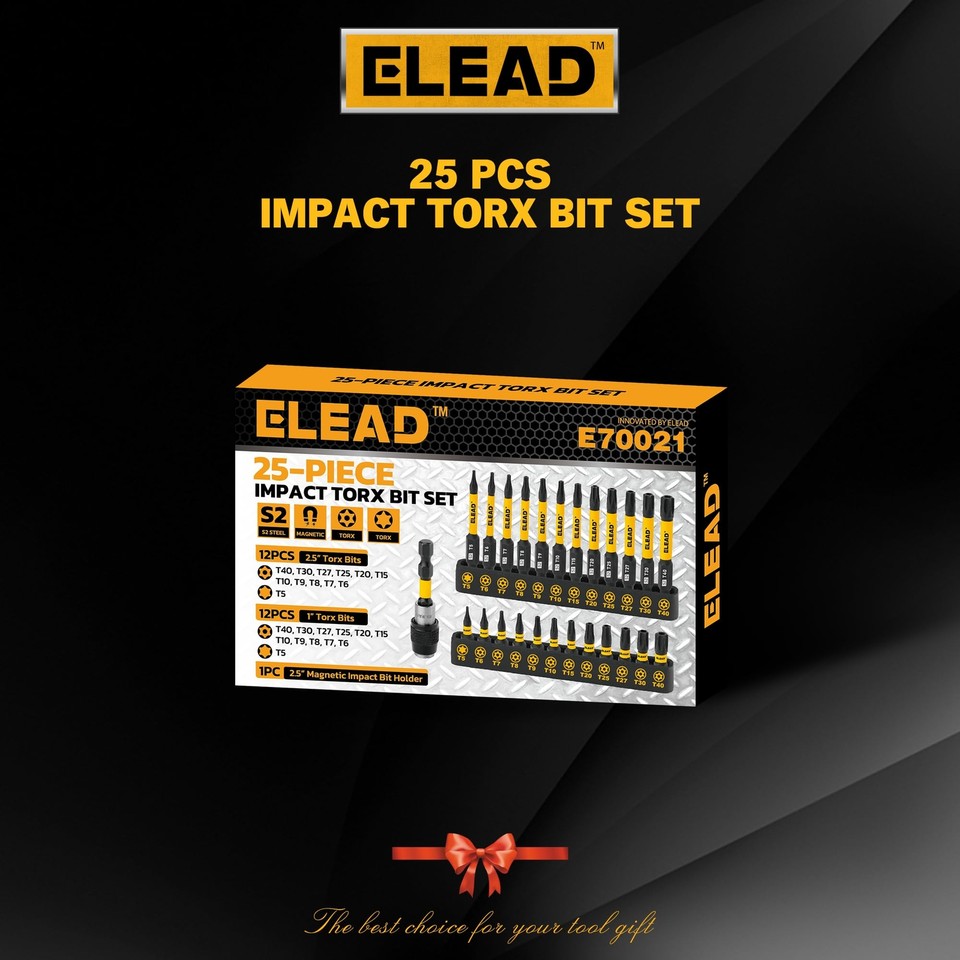 Tamper Proof Torx Bit Set 25 Pieces T4-T40 Torx Bits Set | Torx ...